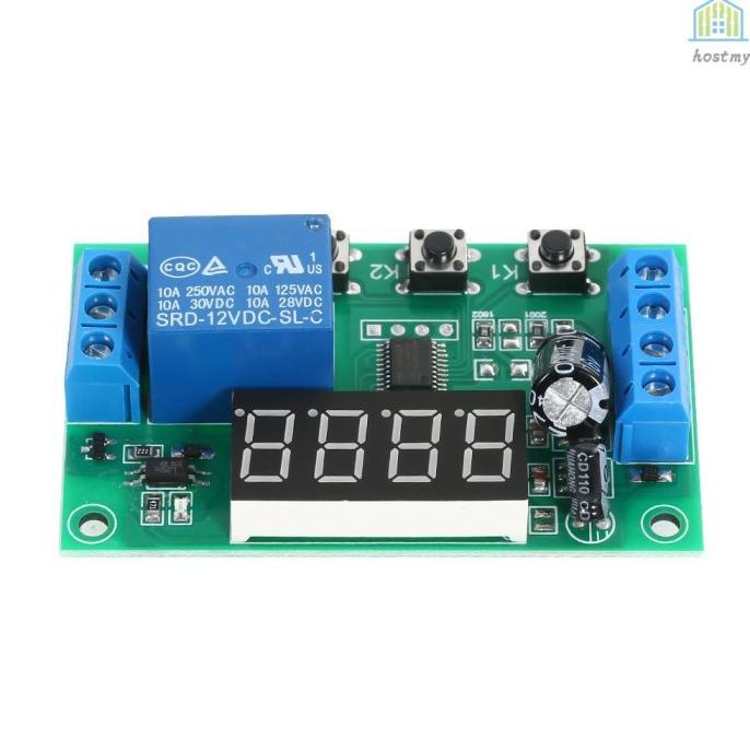 Jual Modul Relay Switch Control Dc 12V Untuk Monitor Tegangan Listrik ...