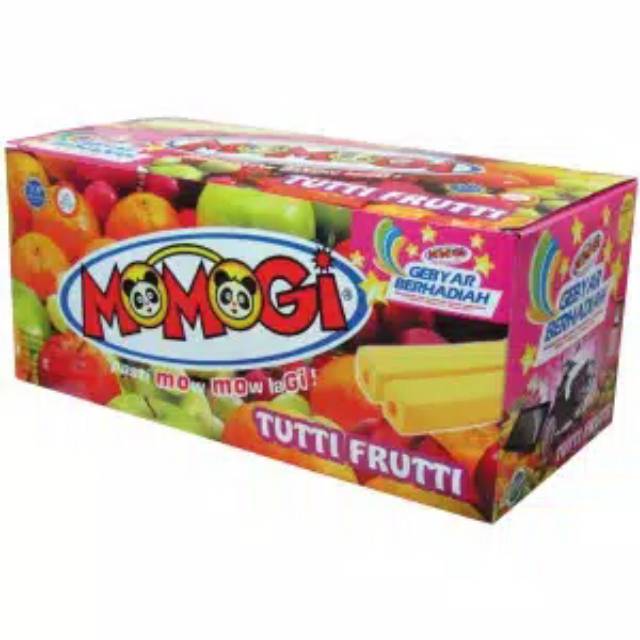Jual MOMOGI RASA TUTTI FRUTTI 6 GR ISI 20 PCS | Shopee Indonesia