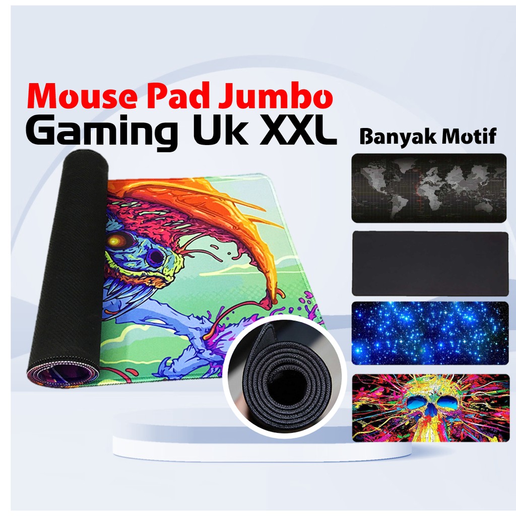 Jual Gaming Mouse Pad XL Desk Mat Polos - Mousepad Bagus Buat Gamer ...