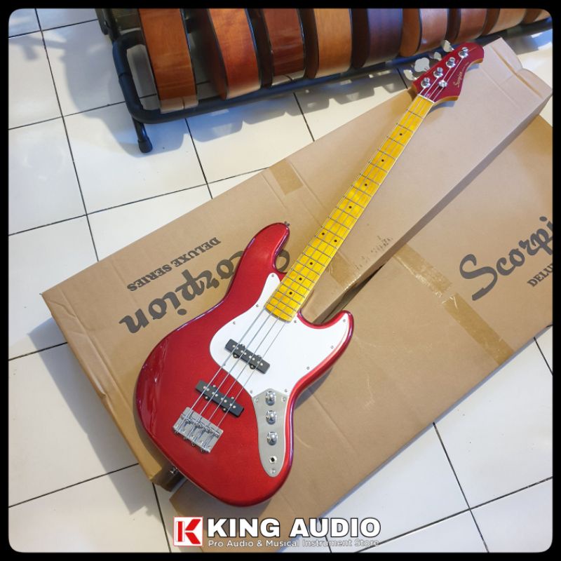 Jual Gitar Bass Scorpion SJ200 Deluxe Series Jazz Bass Model SJ-200 ...