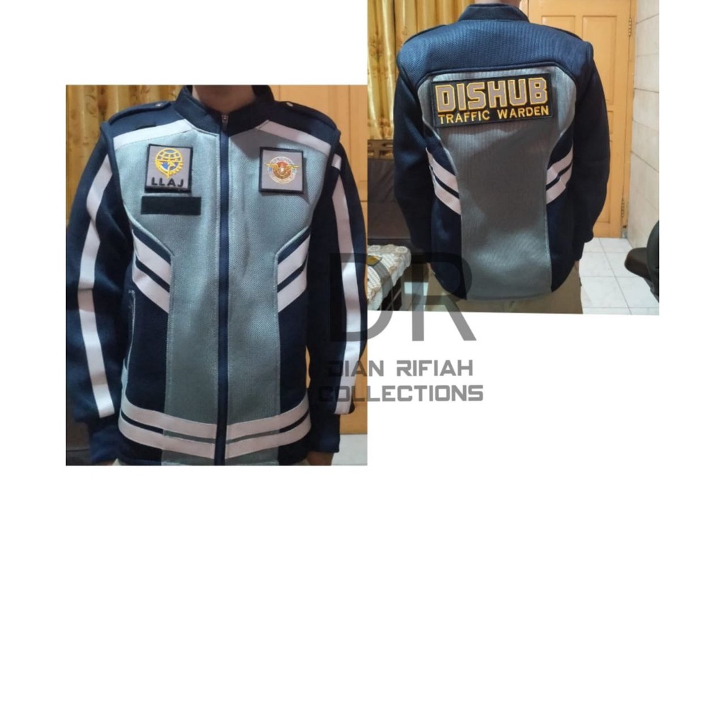 Jual ROMKET (ROMPI JAKET) FULL LOGO DISHUB ABU DONGKER, TRAFIC WARDEN ...