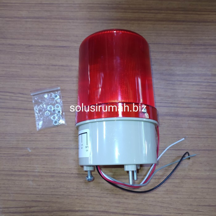 Jual LAMPU EMERGENCY ROTARY 3 AMBULANCE RED WARNING LIGHT 3 inch 220v ...