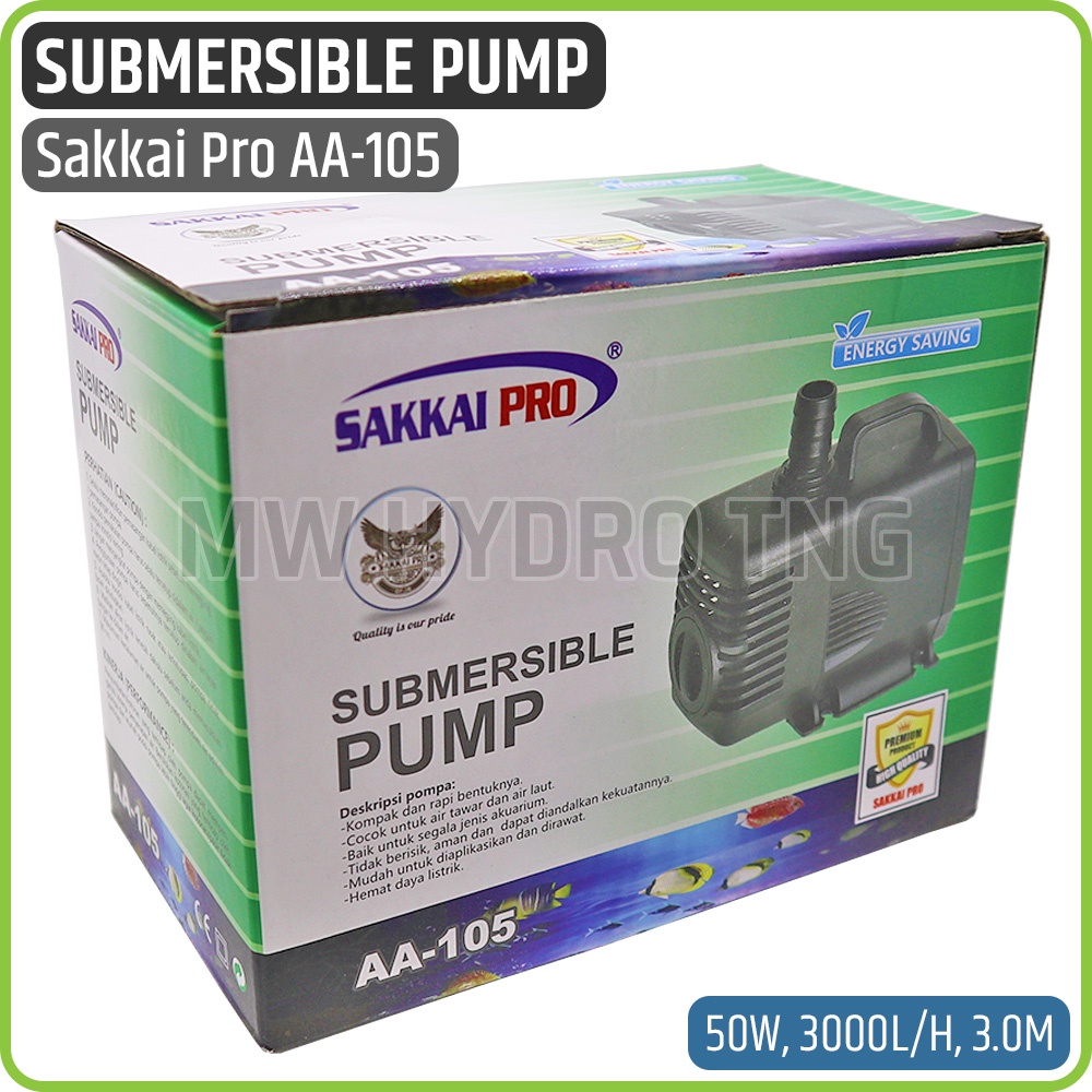 Jual SAKKAI PRO AA-105, Pompa Air Celup, Submersible Water Pump ...