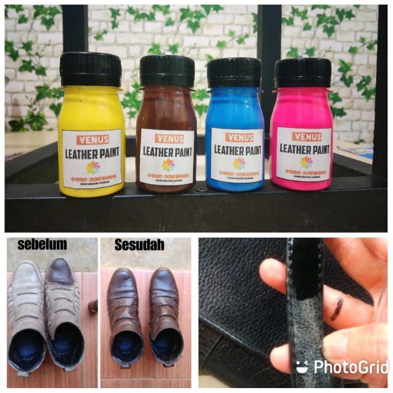 Jual CAT SEPATU KULIT asli dan sintetis isi 50gram dan 100gram untuk ...