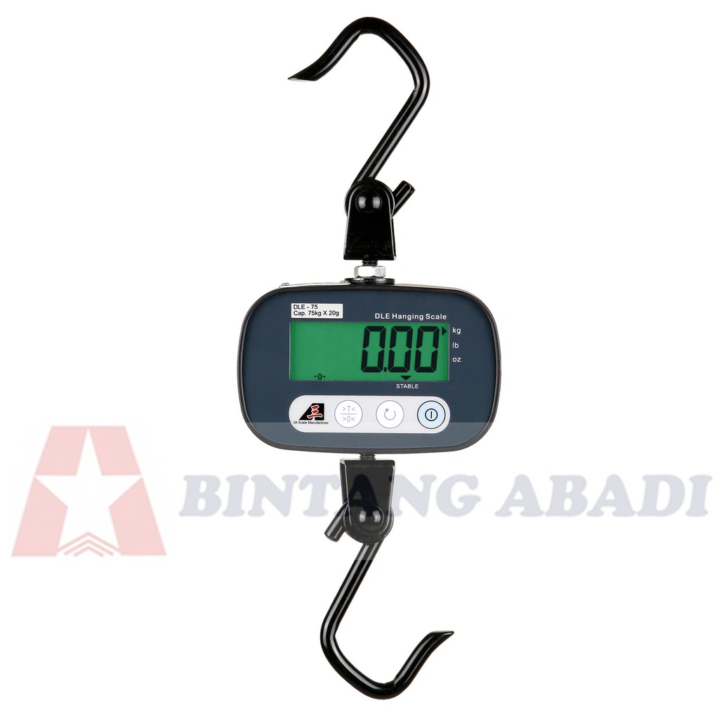 Jual 3A Scale Timbangan Gantung Digital 75 Kg - DL-E 75 / Hanging Scale ...