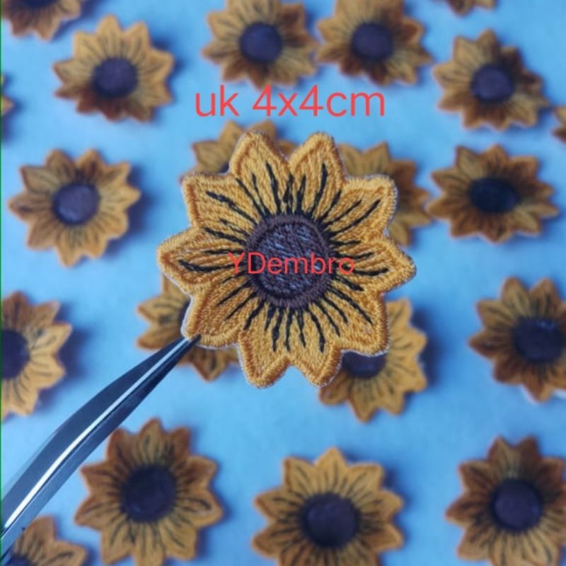 Jual Patch Bordir Karakter Bunga Matahari | Shopee Indonesia