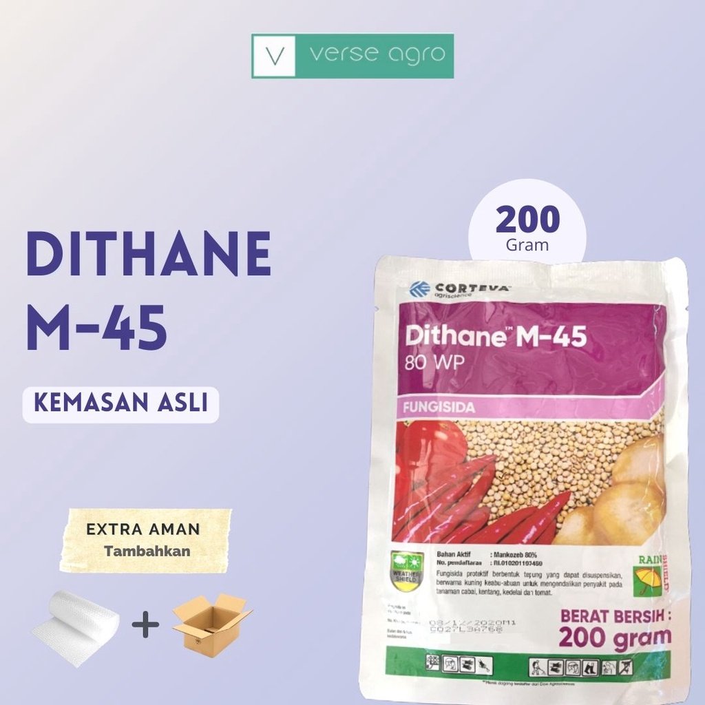 Jual DITHANE M-45 80 WP 200 GRAM KEMASAN PABRIK FUNGISIDA OBAT JAMUR ...