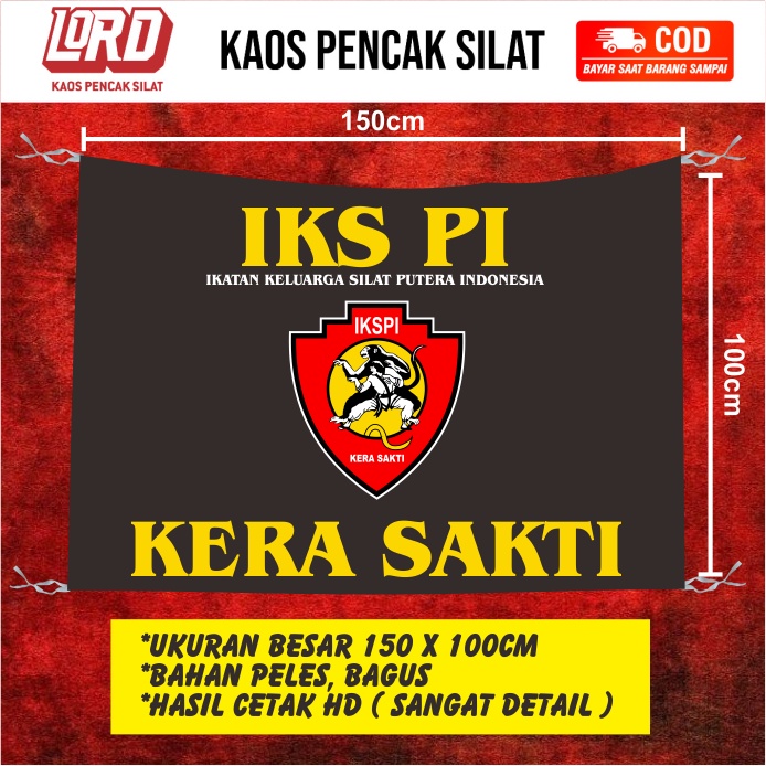 Jual BENDERA IDENTITAS IKS PI IKATAN KELUARGA SILAT PUTRA INDONESIA ...
