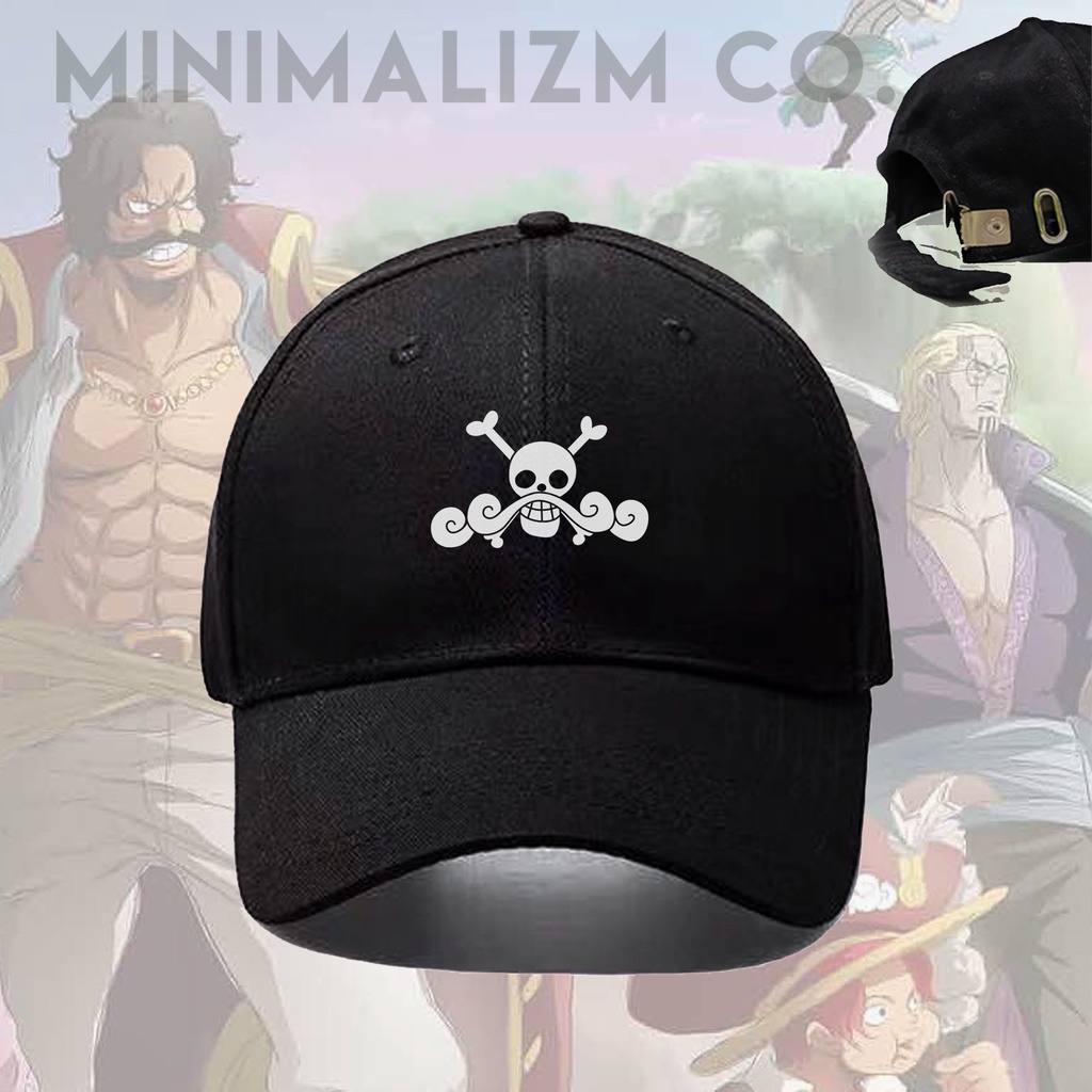 Jual topi Anime One Piece Gold D Roger Raja Bajak Laut premium hat ...