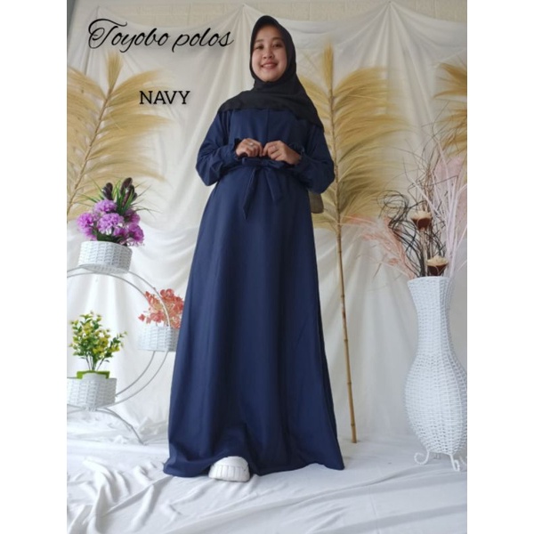 Jual GAMIS TOYOBO PEMDA KEKI WARNA DARK PNS S M L XL XXL dan XXXL ...