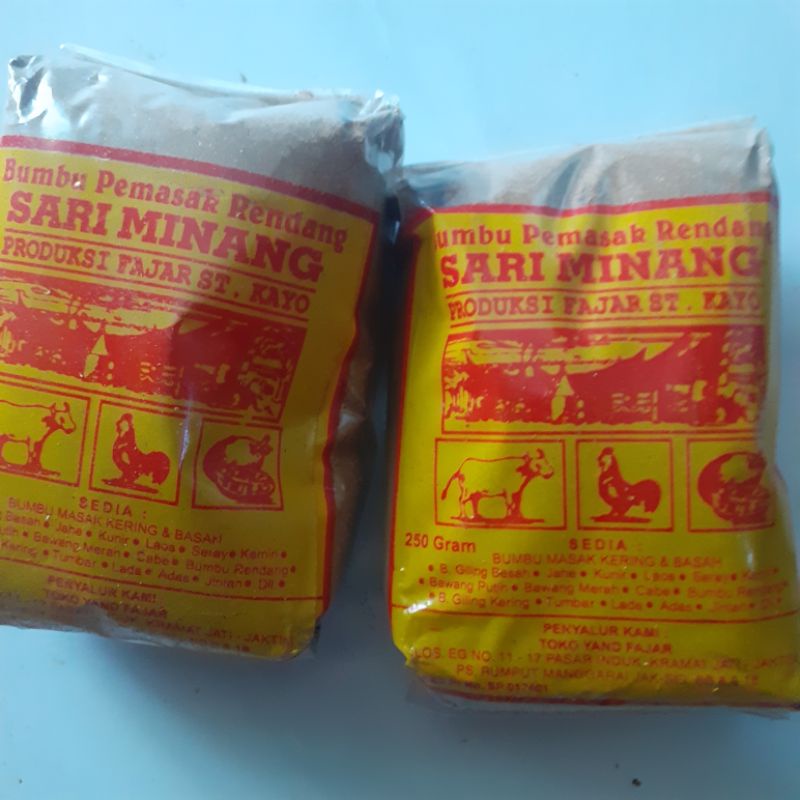 Jual Bumbu rendang Sari Minang | Shopee Indonesia