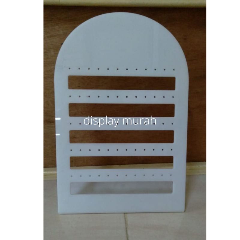 Jual Display Anting Akrilik Anting 60 Lubang Stand Pajangan Aksesoris ...