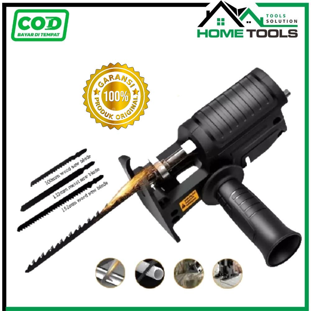 Jual Adapter reciprocating jigsaw adapter bor ke gergaji tambahan jig ...