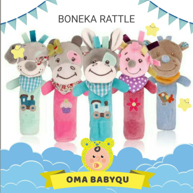 Jual RATTLE STICK BESAR MAINAN GENGGAM BAYI / MAINAN GIGITAN BAYI MODEL ...