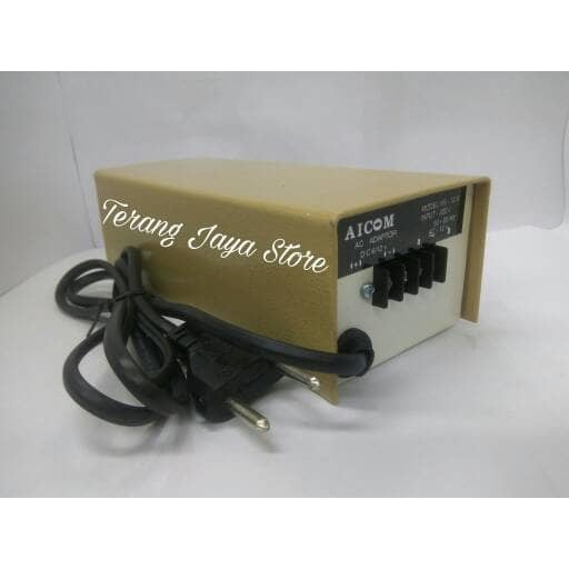 Jual Adaptor DC AICOM 12V untuk Intercom Commax/Interphone Commax | Shopee Indonesia