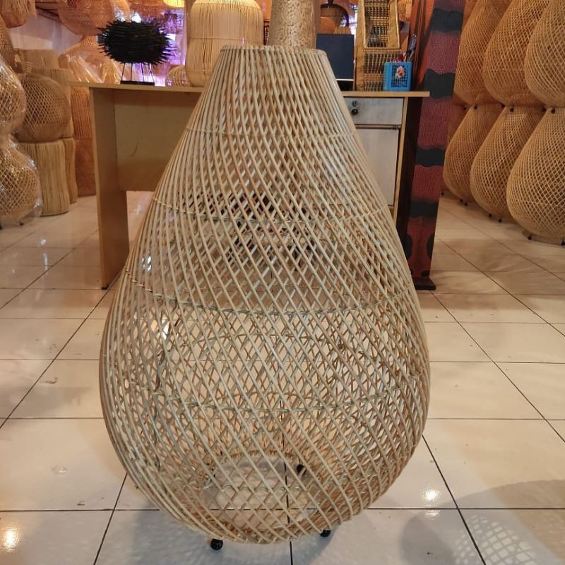 Jual Kap Lampu Rotan Handmade | Shopee Indonesia