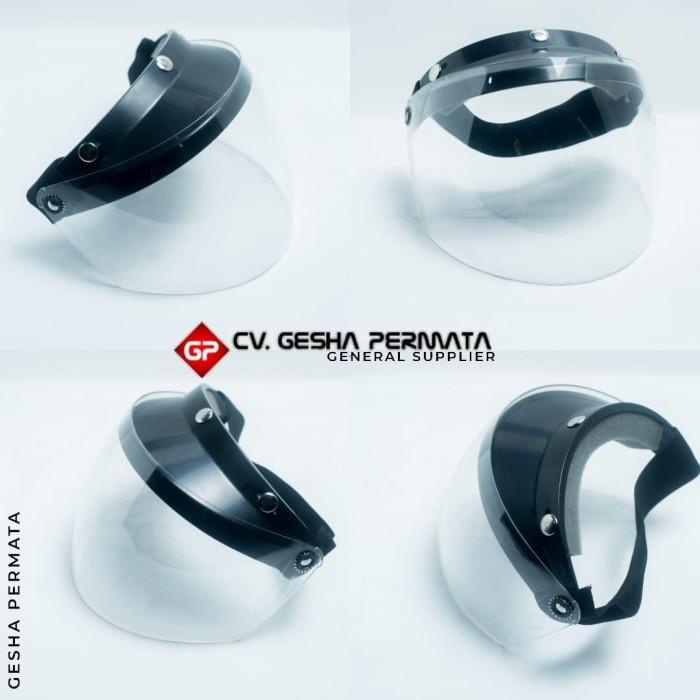 Jual Helmet Face Shield Helm Pelindung Wajah | Face Shield Apd Medis ...