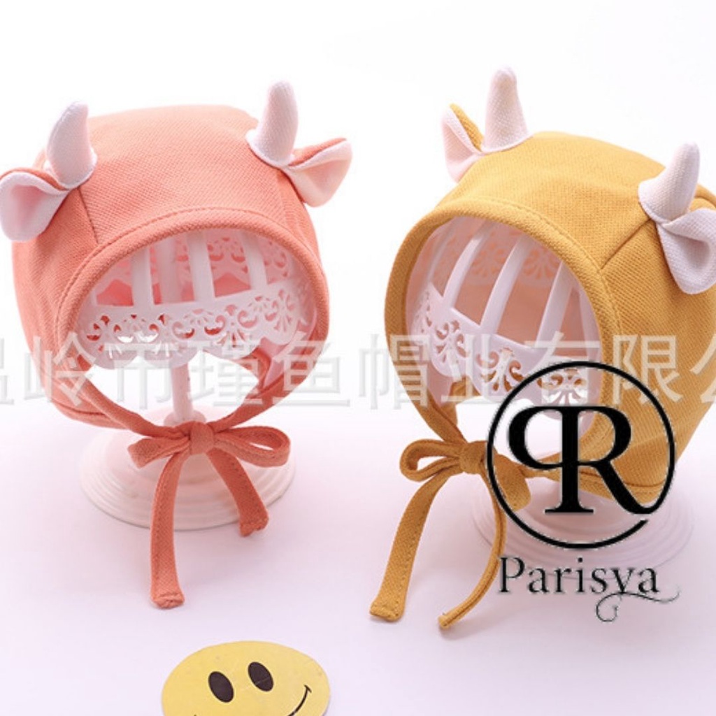 Jual PARISYA Topi Bayi Cute 3-12 Bulan Perempuan, Tampil Cantik dan ...