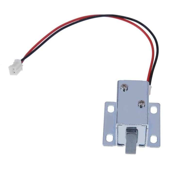 Jual IOT Solenoid Door Valve Lock 12V Kunci Pintu Automatic Arduino ...