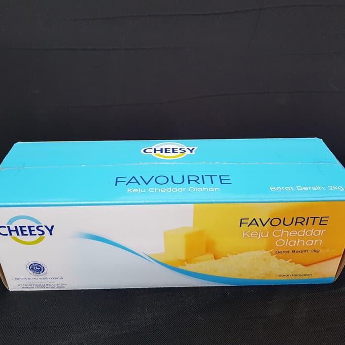 Jual Keju Cheesy Favourite / Keju Cheddar 2kg | Shopee Indonesia