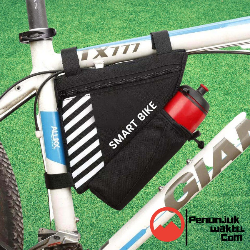 Jual Tas frame sepeda segitiga gowes mtb gunung, Bisa untuk botol minum ...