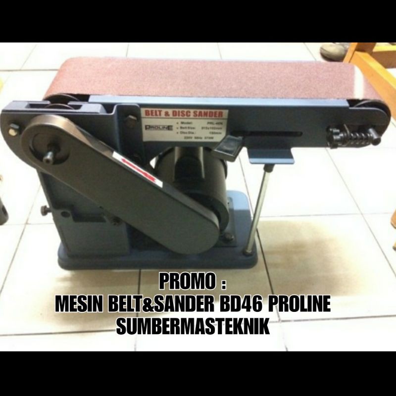 Jual MESIN AMPLAS DUDUK BELT SANDER 4INCH X 6INCH MESIN BELT AND DISC ...