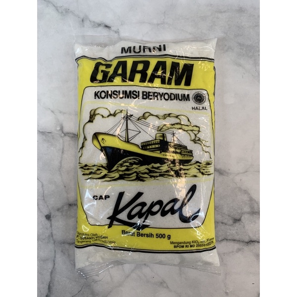 Jual Garam Cap Kapal 500g | Shopee Indonesia