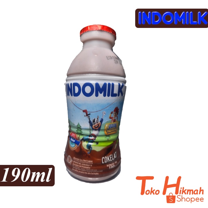 Jual Indomilk Coklat Botol 190 mL | Shopee Indonesia