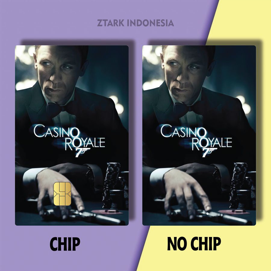 Jual SKIN ATM CUSTOM MOVIES JAMES BOND NO TIME TO DIE NLXFZ/HF76Q/ STIKER CARD POPULER PEMERAN ...