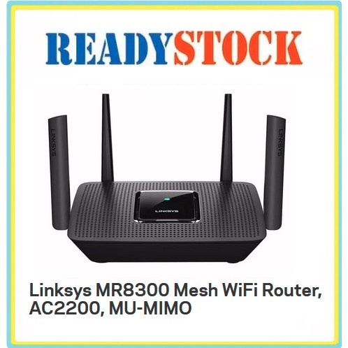 Jual Linksys MR8300 Mesh WiFi Router, AC2200, MU-MIMO | Shopee Indonesia