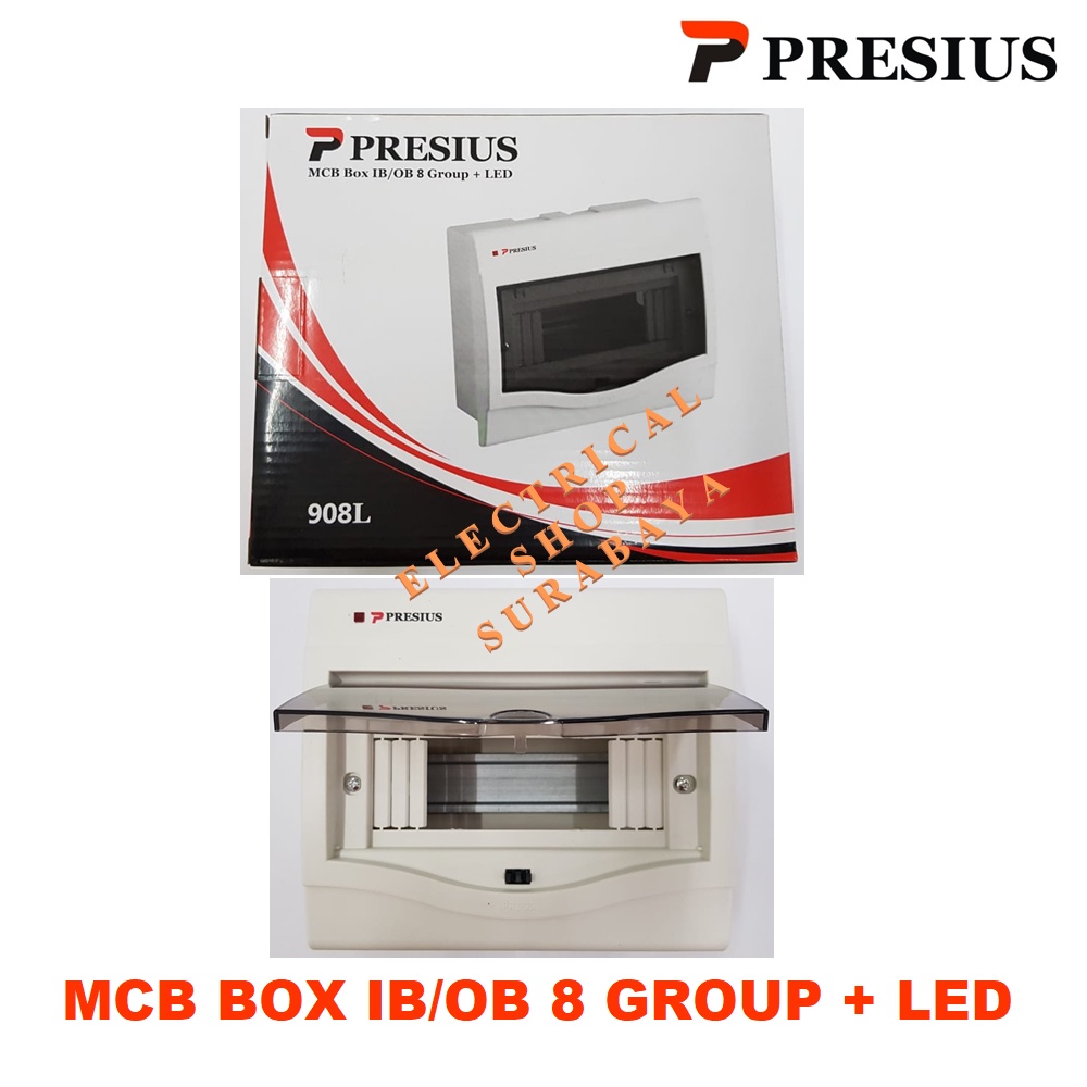 Jual PRESIUS BOX MCB 8 GRUP (908L) | Shopee Indonesia