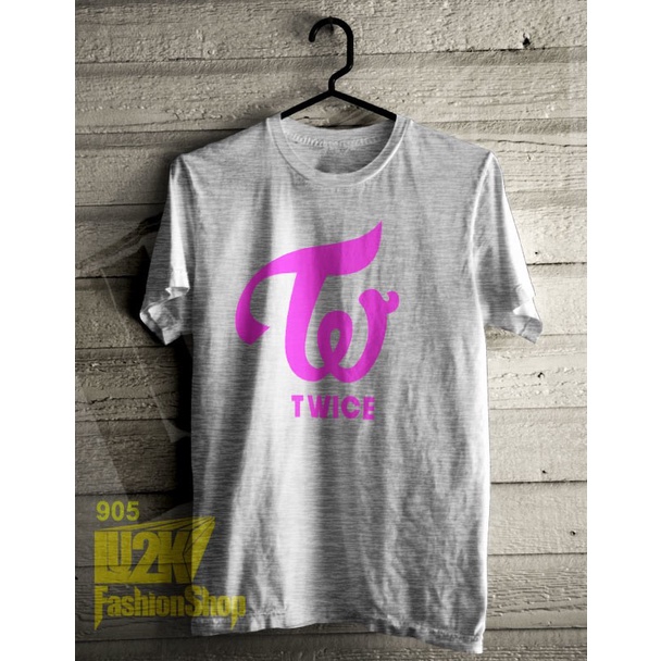 Jual KAOS TWICE GIRL BAND KPOP KOREA KOREAN POP LOGO L2K 905 | Shopee ...
