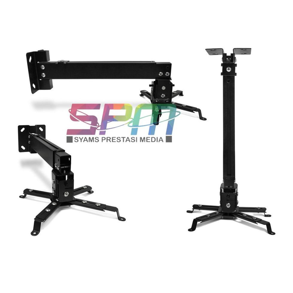 Jual Bracket Lcd Projector Infokus Gantung 80CM dan dinding Briket ...