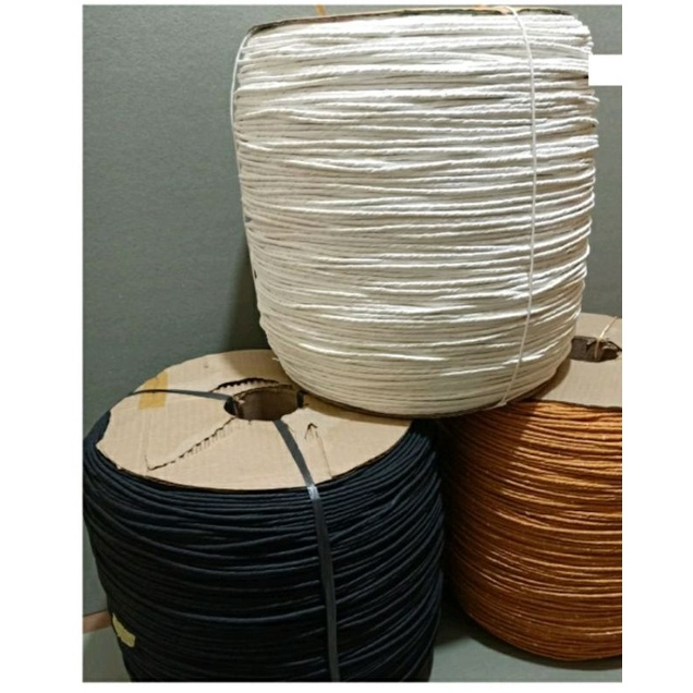 Jual Tali kertas paperbag paper bag godiebag kerajinan tangan warna ...