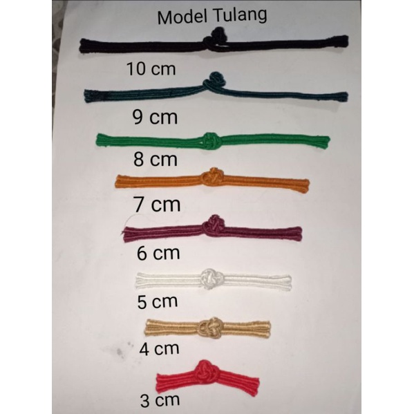 Jual kancing shanghai model kacang panjang/lusin ukuran persisi ...