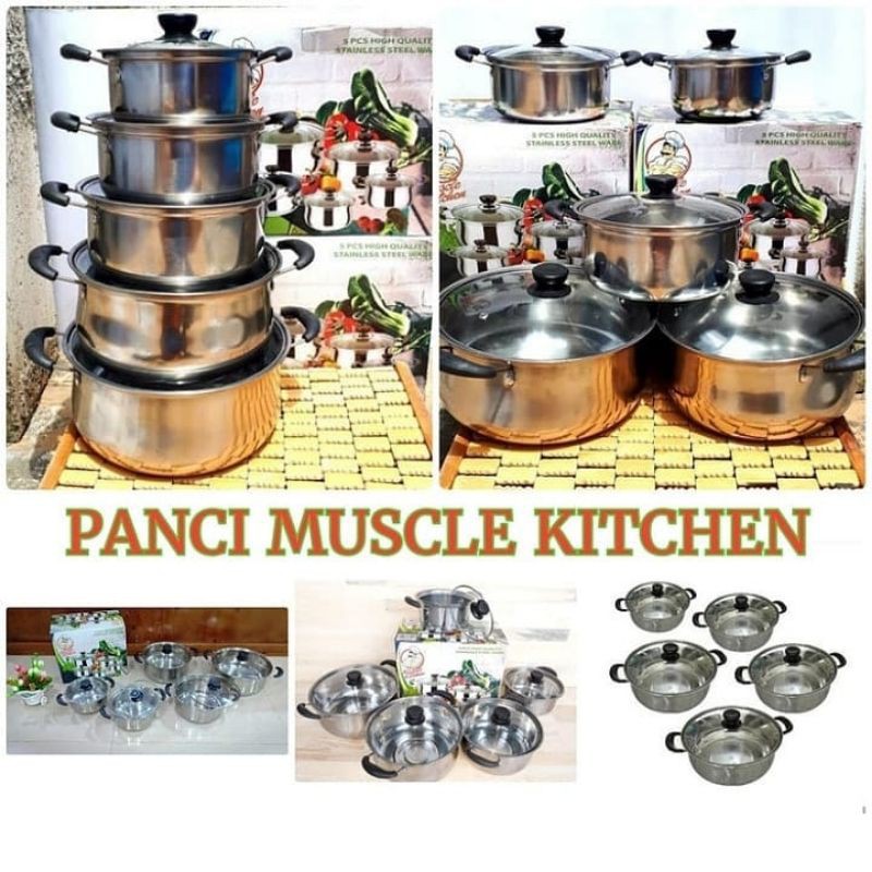 Jual PANCI SET MUSCLE - ALAT MASAK PANCI KITCHEN SET | Shopee Indonesia