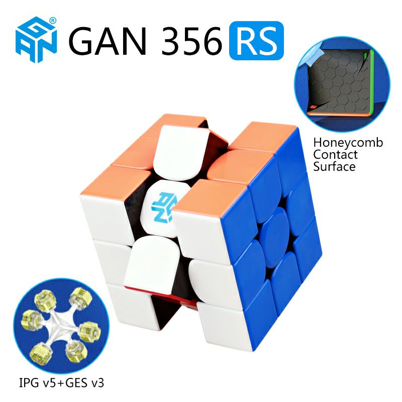 Jual Cube 3x3 GAN 356 RS 3x3 Stickerless ORIGINAL | Shopee Indonesia