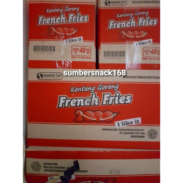 Jual 1 dus french fries 2000 isi 60 bungkus | Shopee Indonesia