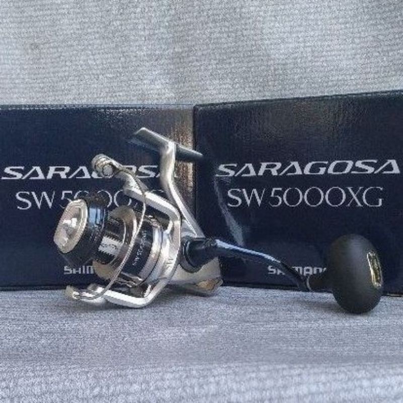Jual Reel Pancing SHIMANO SARAGOSA SW5000XG , SW6000HG, SW8000HG, SW10000PG, SW14000XG New ...