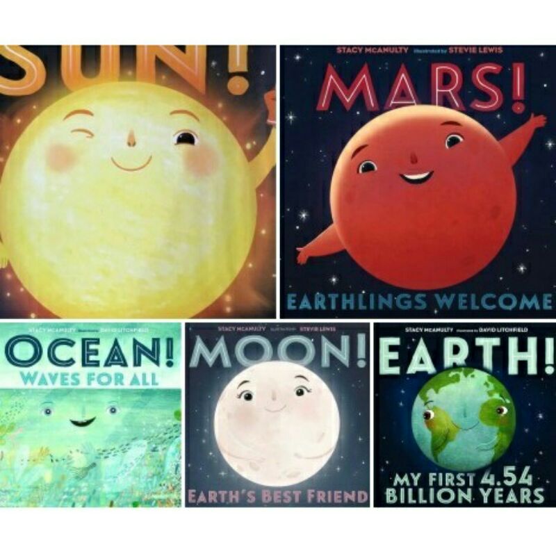Jual Moon! Earth's Best Friend - Stacy Mcanulty Illustrated by Stevie ...