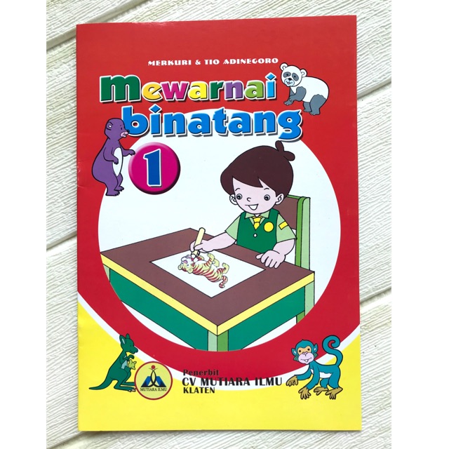 Jual Mewarnai BINATANG [ Mutiara Ilmu LEBAR ] | Shopee Indonesia