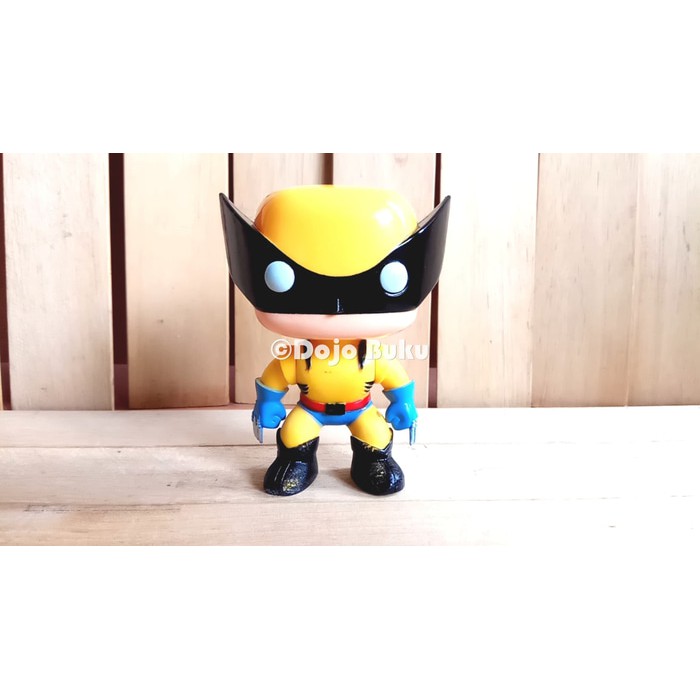 Jual PROMO TERBARU Figure Chibi Wolverine Badan Karet Kepala PVC MURAH ...