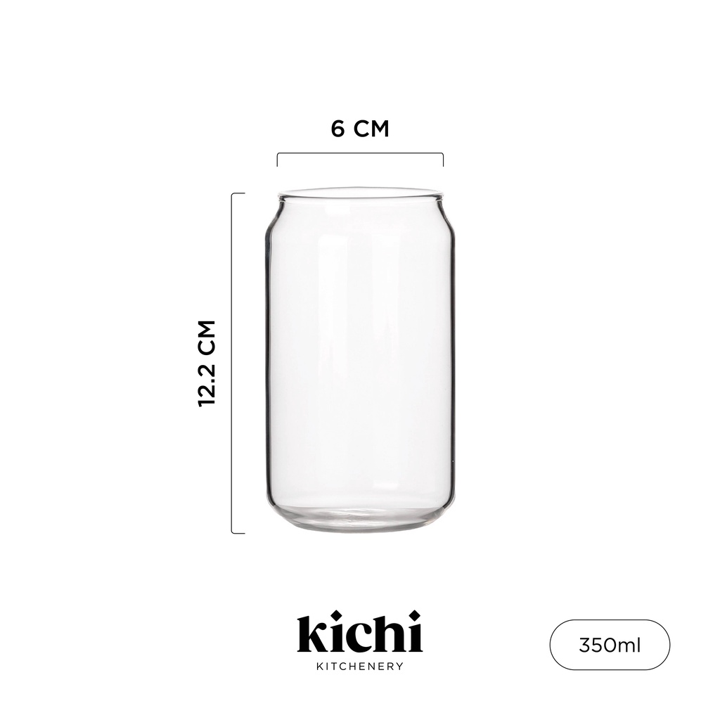 Jual KIRU Cola Glass | Gelas Kaca Cafe Aesthetic Bentuk Kaleng Coca ...