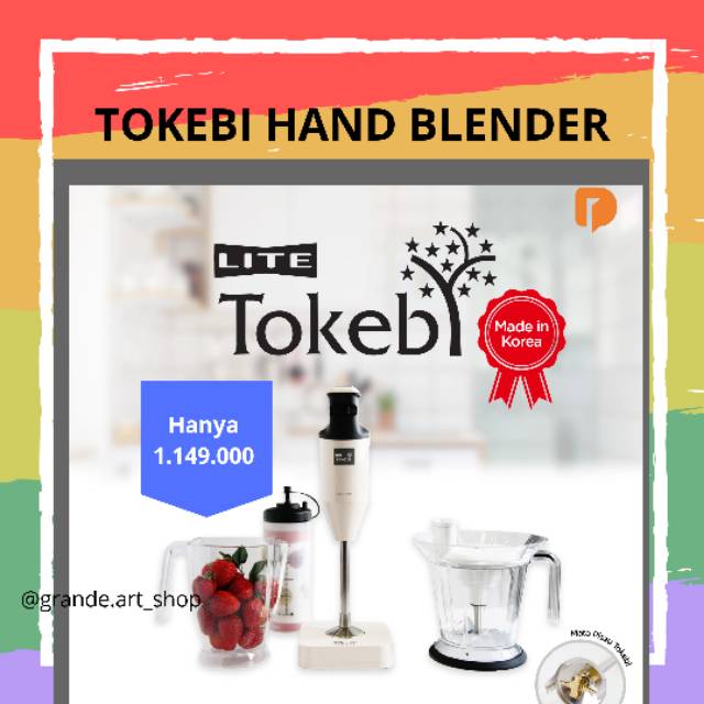 Jual Hand blender / tokebi handblender | Shopee Indonesia