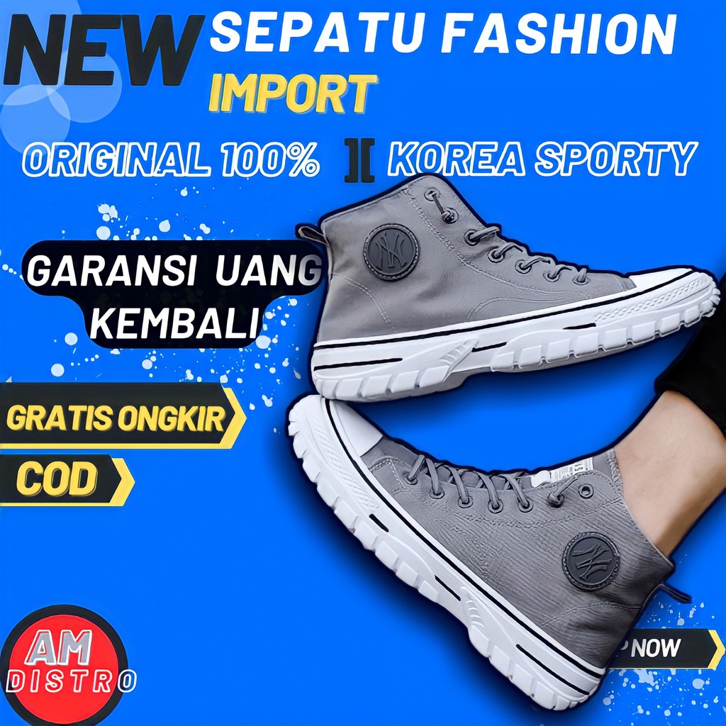 Jual A-5 sepatu spatu sneakers snakers pria import all star alstar ...