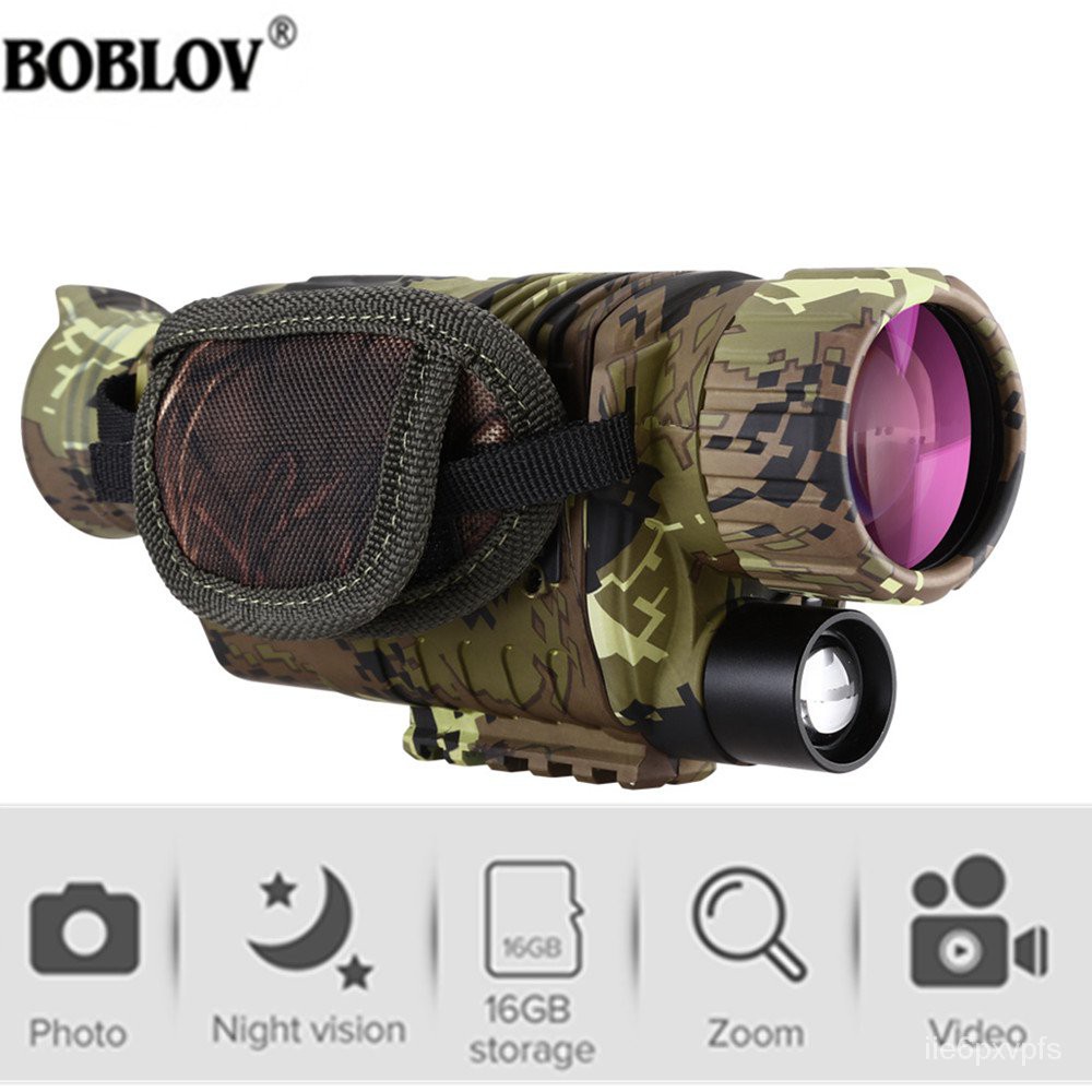 Jual BOBLOV P15S Infrared Digital Night Vision Monocular Binocular IR ...