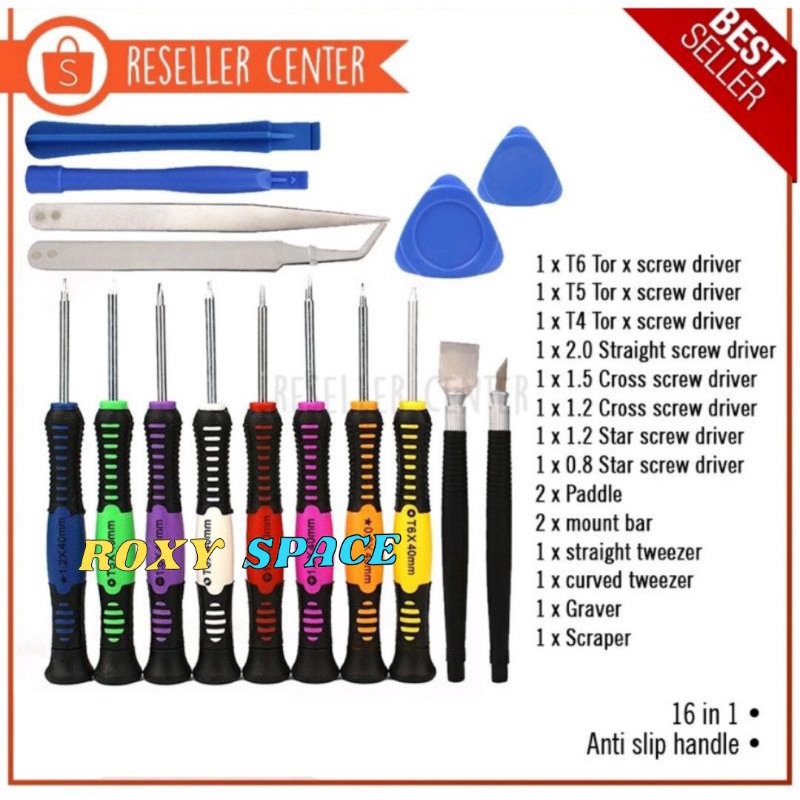 Jual TOOL KIT OBENG REPARASI HP SEMUA MERK & TIPE HP BISA KOMPLIT ALAT ...