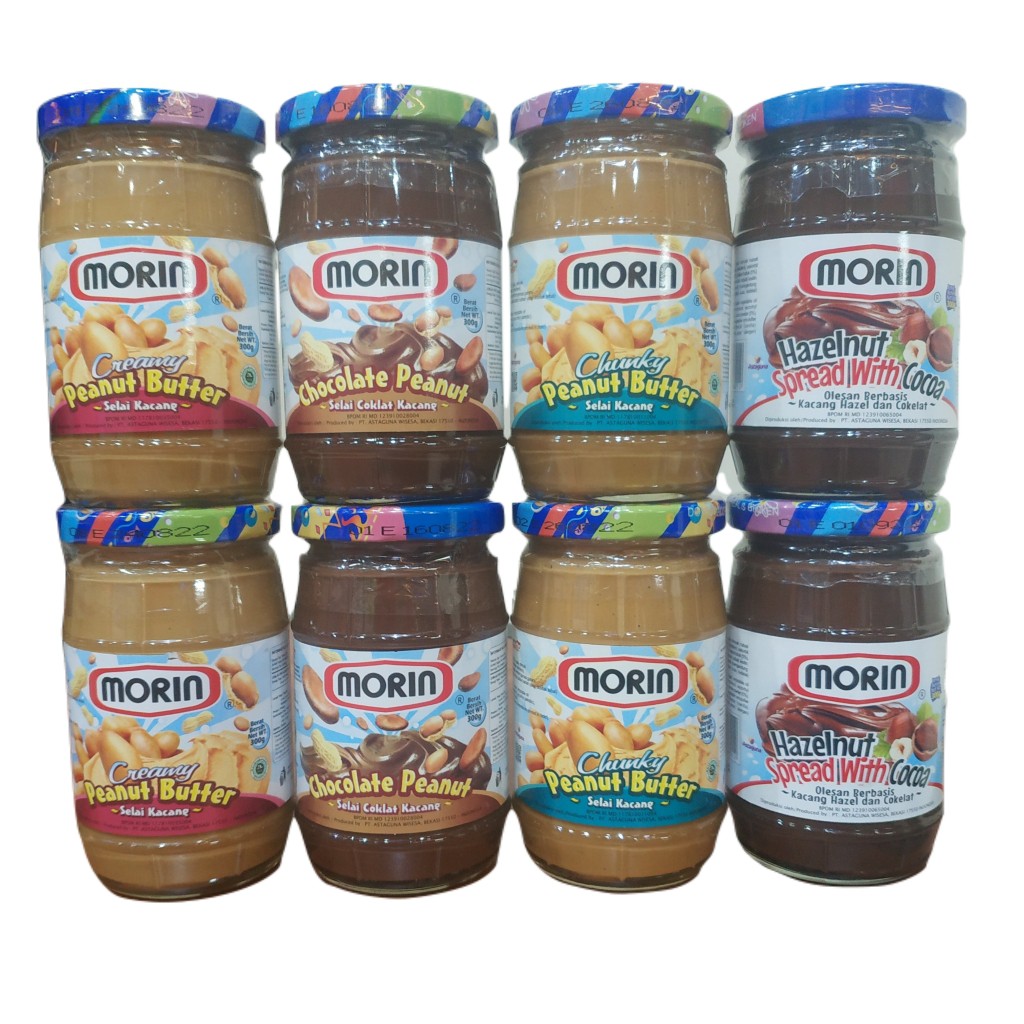 Jual MORIN Selai Jar Varian Rasa 300gr (Botol) | Shopee Indonesia