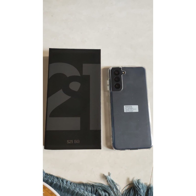 Jual Samsung S21 5G SM-G991B 256GB Phantom Gray (Beli tgl 27 Maret 2021 ...