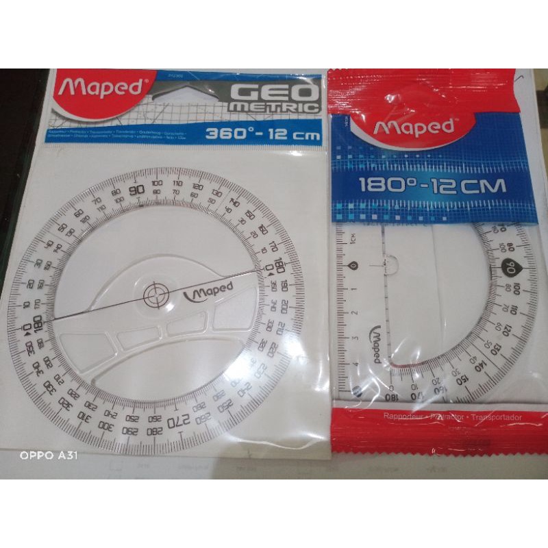 Jual MAPED PENGGARIS GEOMETRI 180 / 360-12 CM | Shopee Indonesia